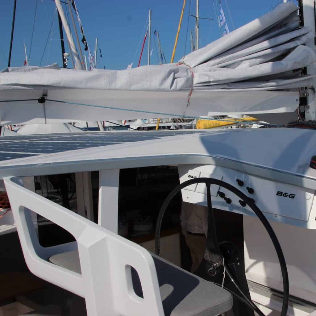 Alibi 54 custom solar system - 1570Wp SP series - SOLBIAN Solar